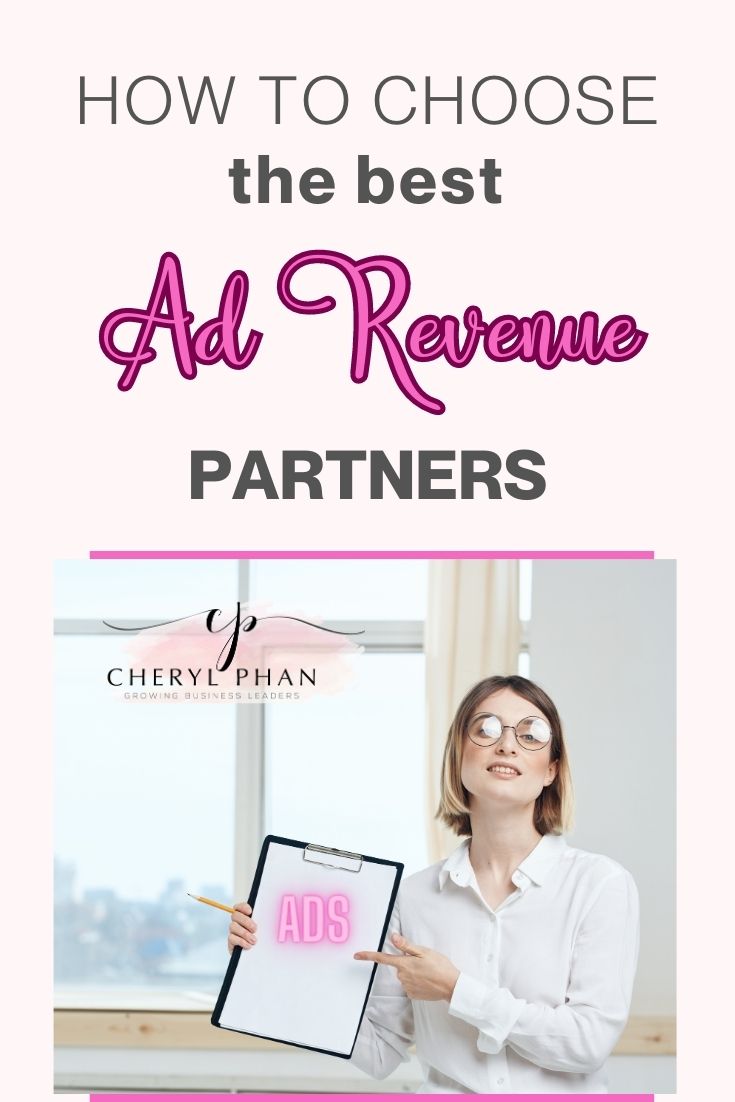 How To Choose the Best Ad Revenue Partners - Empowering Woman with ...